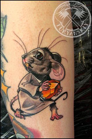 Mouse by Oleg Turyanskiy: TattooNOW