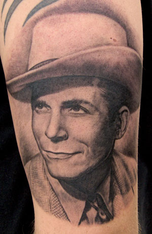Hank Williams Sr. by Pepper: TattooNOW