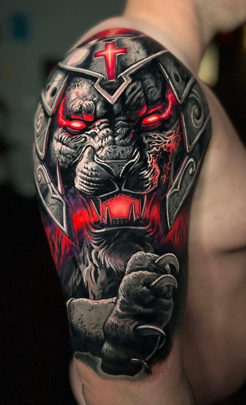 God's Lion by Sean Foy: TattooNOW
